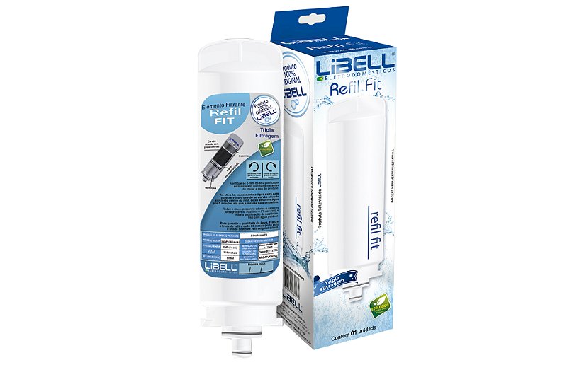 REFIL FILTRO LIBELL FIT LE200 - PURIFICAR - Tudo que sua ÁGUA precisa