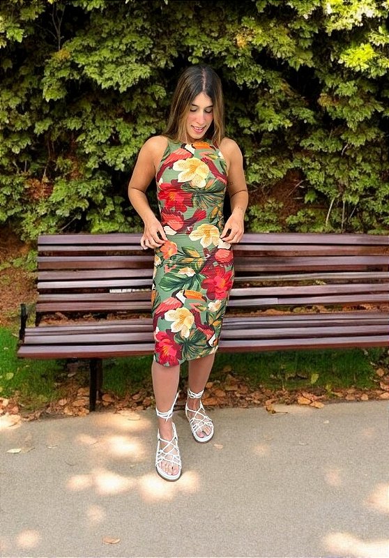 Vestido Regata Rib Magia de Tucano - CAL OFFICE