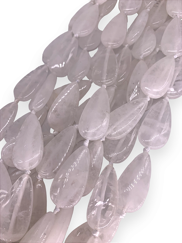 Cristal de Rocha - Gota - 39x20mm - Jade Stone