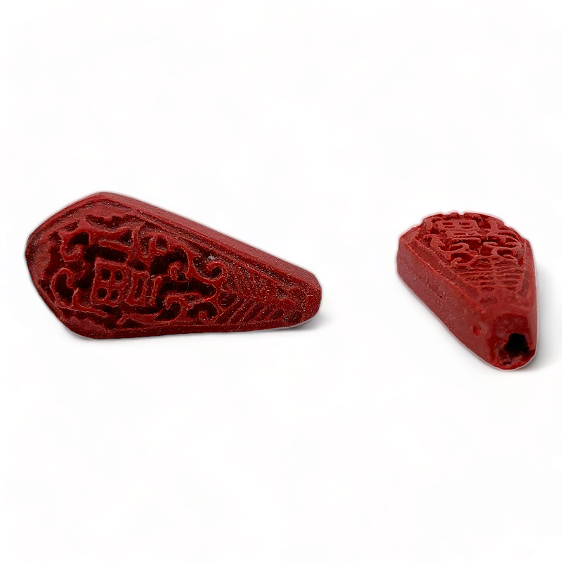 Laca Chinesa - Gota - 26x12mm - Jade Stone