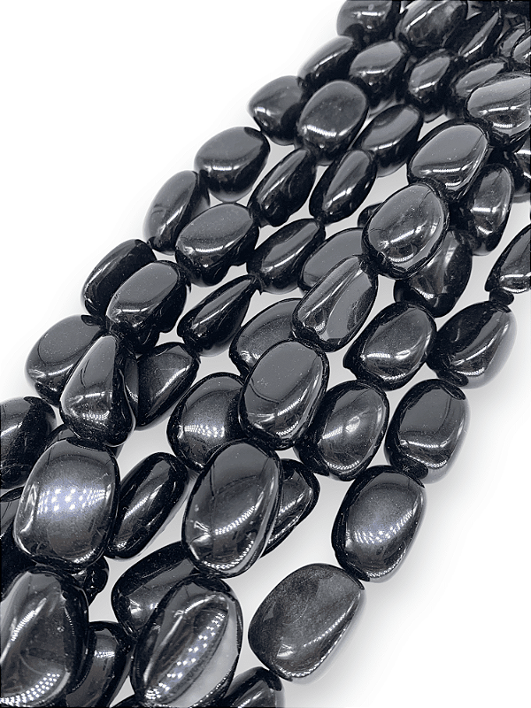 Ágata Negra - Pedra Rolada (XG) - Jade Stone