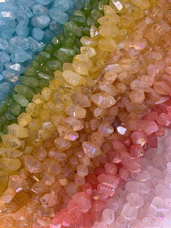 Cristal de Rocha Tingido - Jade Stone