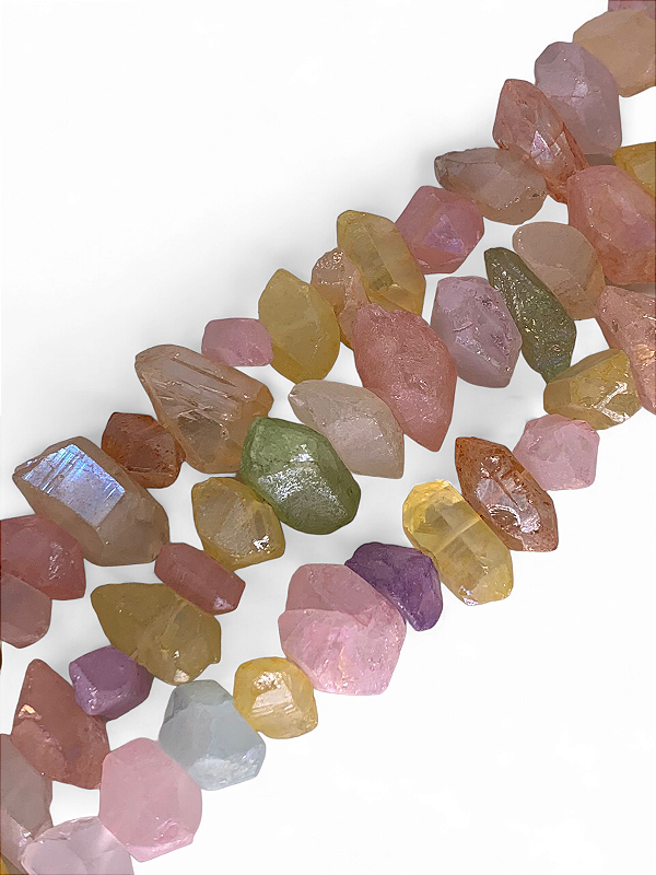 Cristal de Rocha Tingido Colorido - Jade Stone