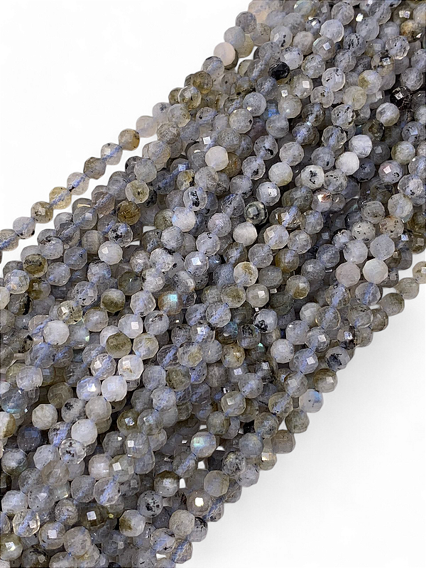Labradorita Esfera Facetada 5mm - Jade Stone