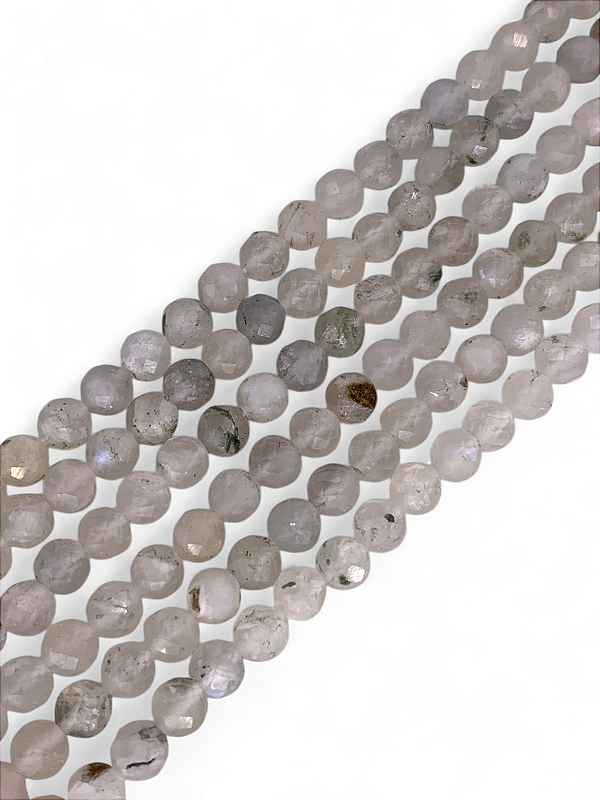Pedra da Lua Esfera Facetada 6mm - Jade Stone