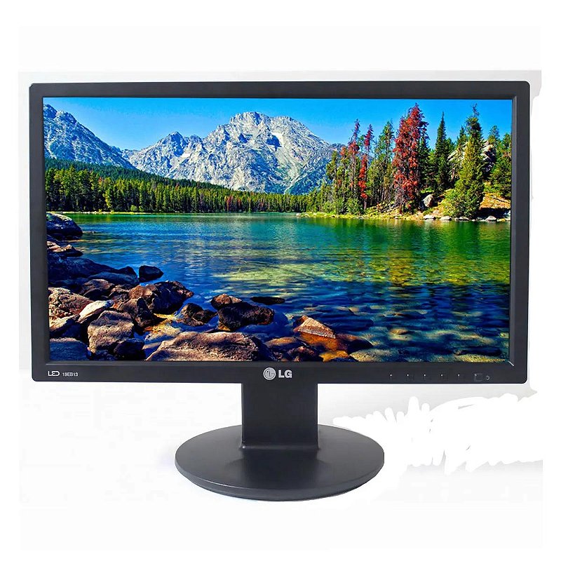 MONITOR RETRÁTIL LG 19EB13 19 POLEGADAS - BASE GIRATÓRIA SEMI-NOVO ...