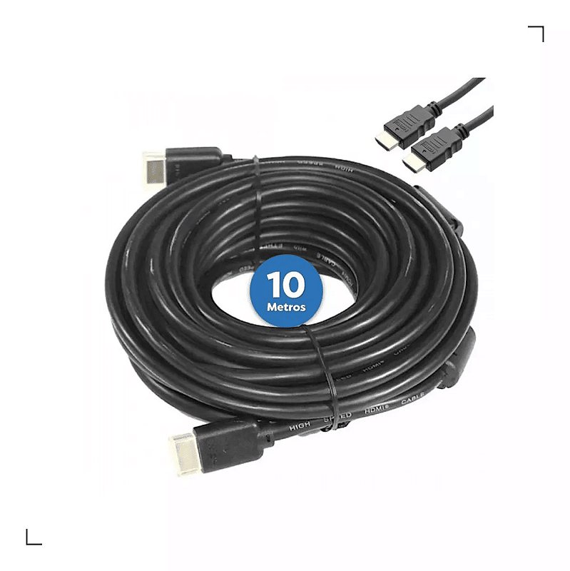 Cabo Hdmi 10 Metros - Sua Loja de Informatica