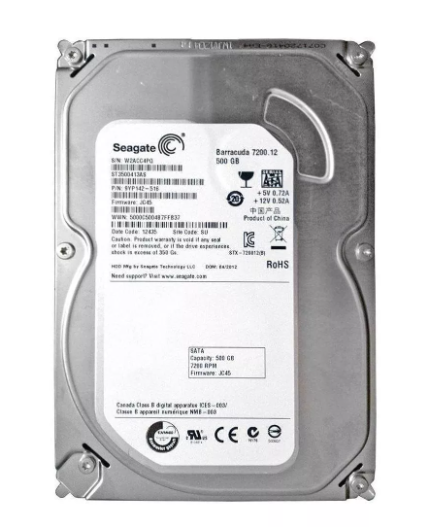 DISCO RIGIDO RIGIDO INTERNO HD SEAGATE 500GB - Sua Loja de Informatica