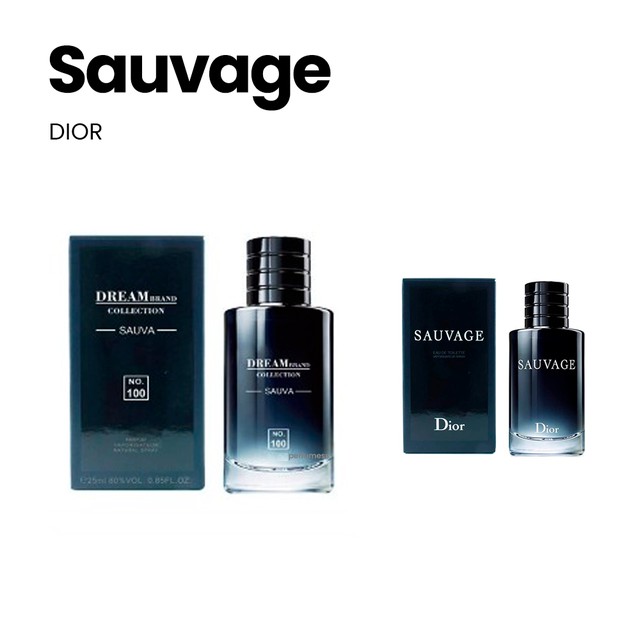 Sauvage Dior - Brand Collection 100 - Oásis dos Perfumes (Recomendado)