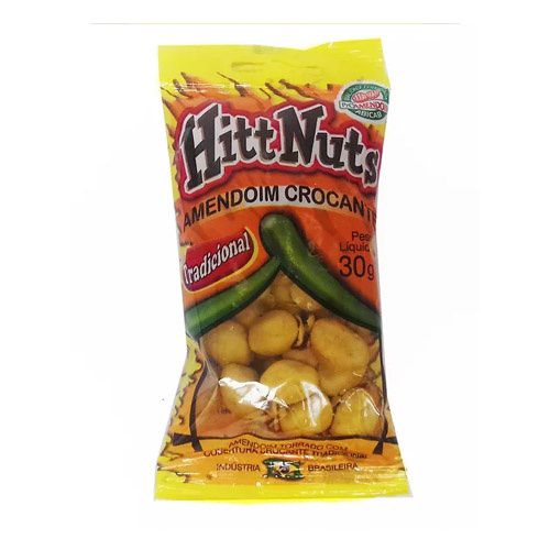 Amendoim HITT NUTS - 30g - Santa Cruz Doces: Variedades de Doces com ...