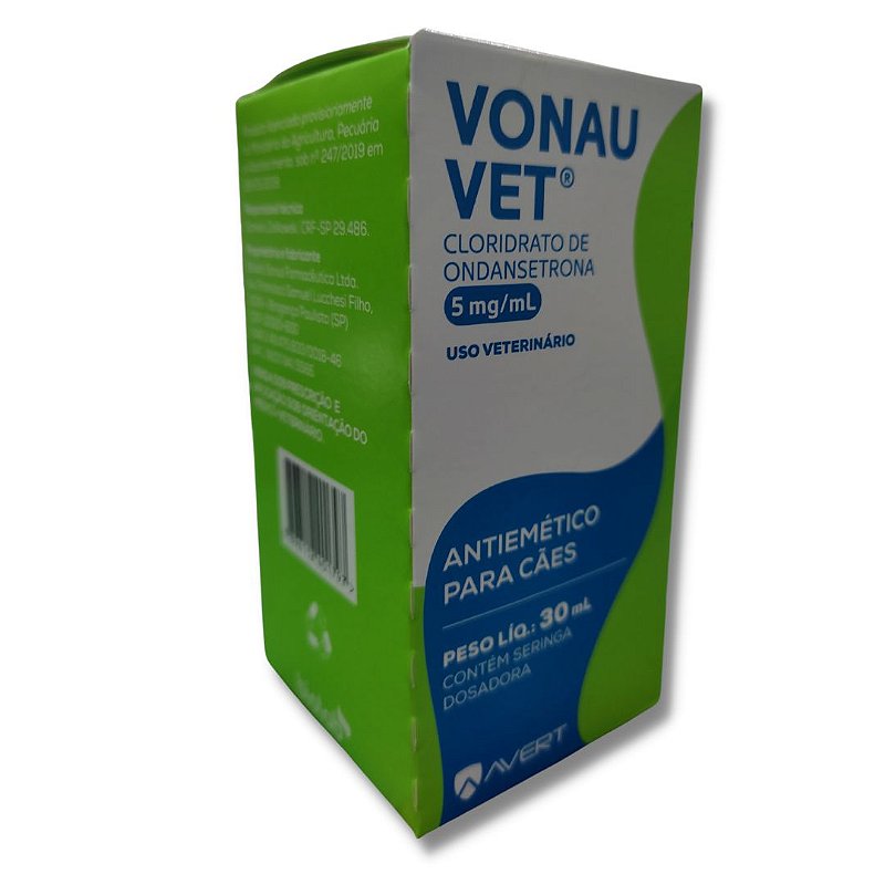 Vonau Vet 30ml Antiemético para Cães - Agrotiba