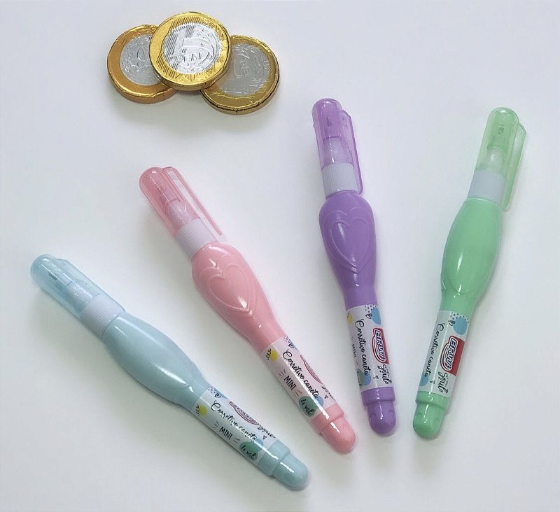 Corretivo Caneta Mini - PAPELARIA MOHEDAS