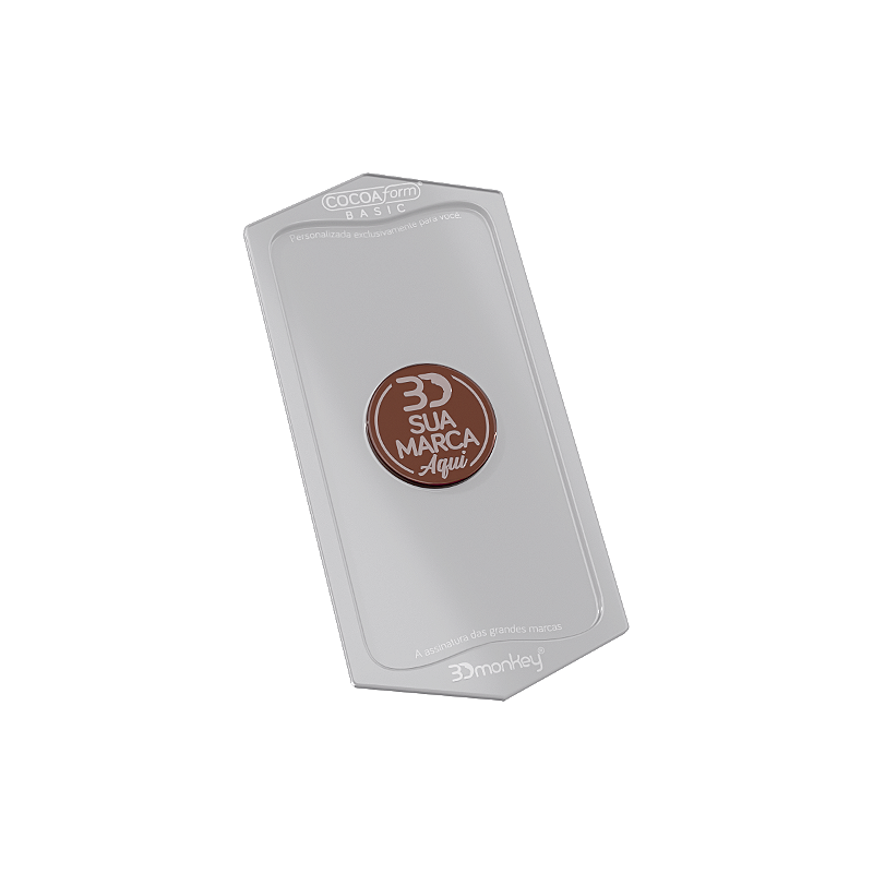 Cocoa form® BASIC • 1 Cavidade - 3D Monkey - Formas para chocolate ...