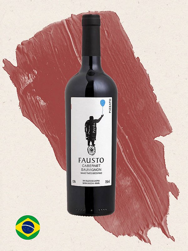 Fausto Cabernet Sauvignon 750 ml - Clube do Vinho