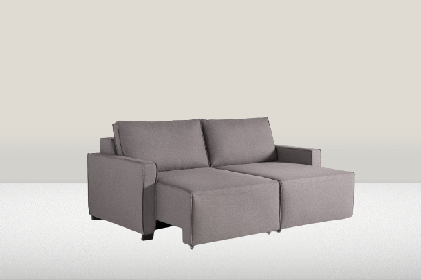 Sofá Retrátil Kyron 224cm - Estofados Rincão - LOJA MUNDI MÓVEIS