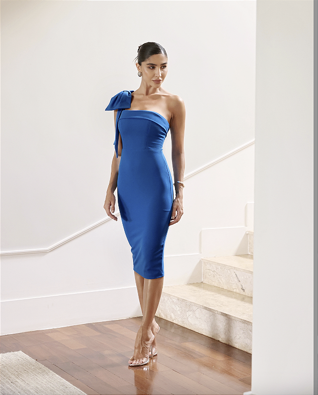 Vestido Midi Blessed Azul - Labonna