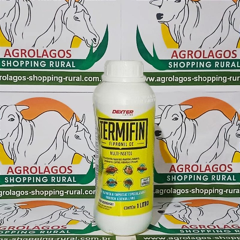 Inseticida Termifin Fipronil Ce Multi-insetos Dexter - 1 Litro ...