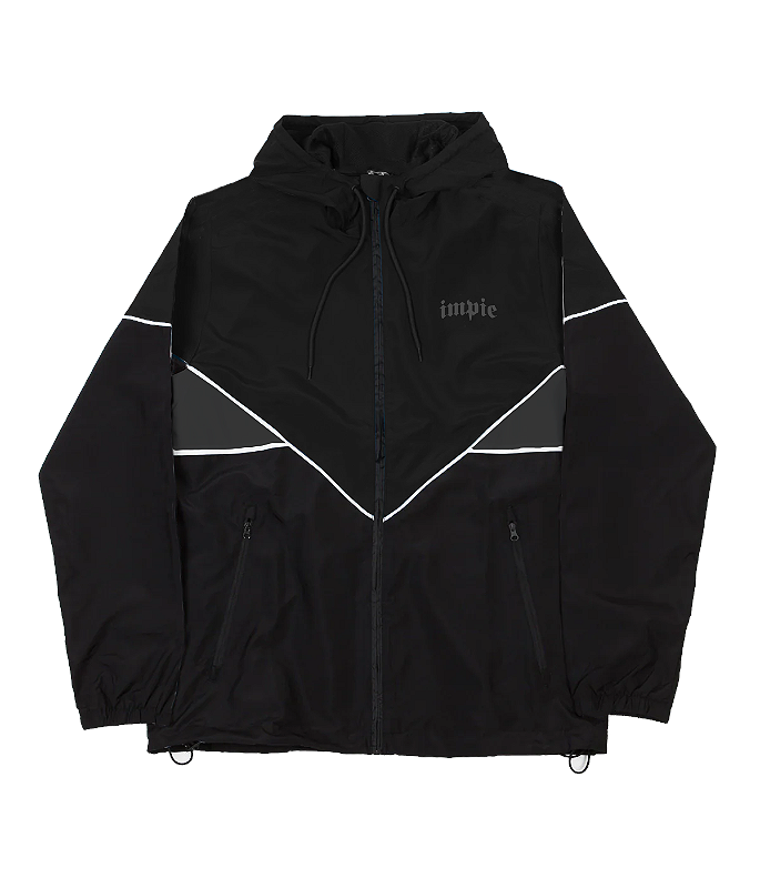 JAQUETA QUEBRA VENTO IMPIE MINI LOGO PRETA - Impie Clothing ...