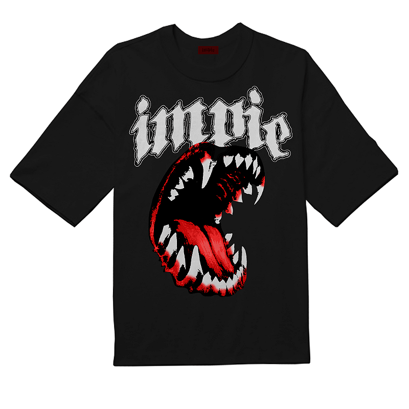 CAMISETA IMPIE BITE PRETA - Impie Clothing - Streetwear Premium Feito ...