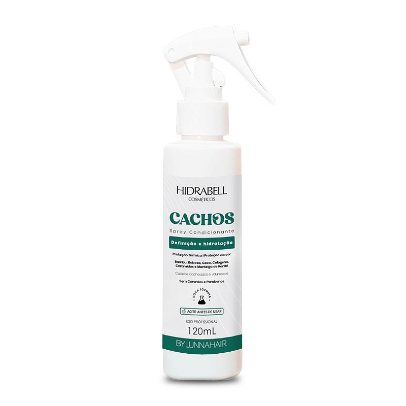Spray Cachos Bambu Hidrabell - Hidrabell Cosméticos | LOJA OFICIAL