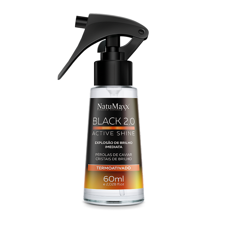 Active Shine Finalizador Black 2.0 - 60ml NatuMaxx - NatuMaxx ...