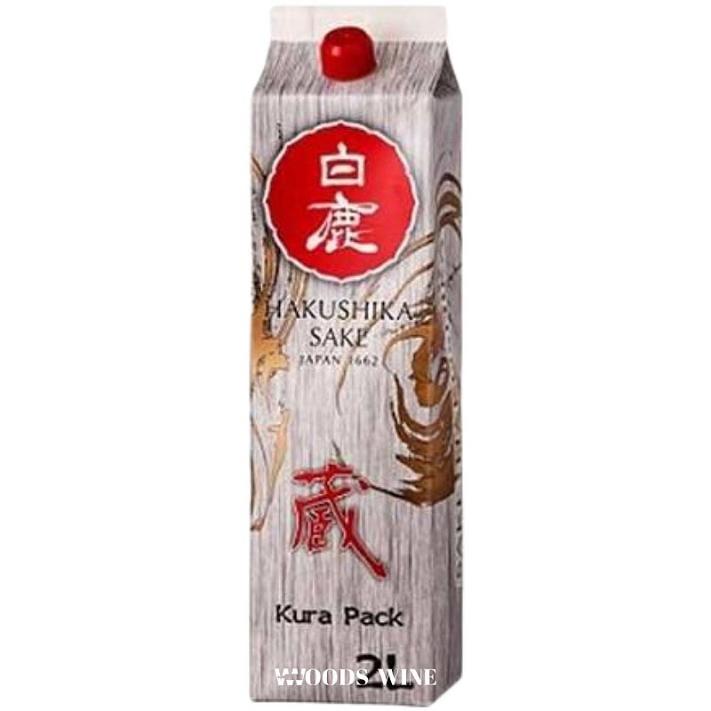 SAKE HAKUSHIKA KURA PACK 2L - Woods Wine