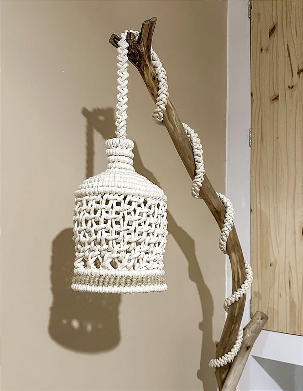 Kit de Produtos para Luminária Luna - Nobis Macramê - Acessórios e Cordões