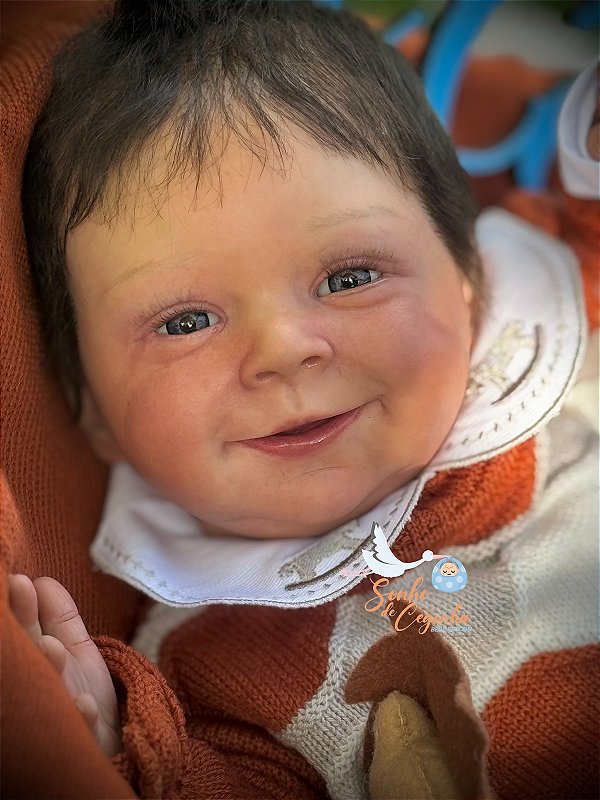 Bebê reborn kit Sebastian - Sonho de Cegonha
