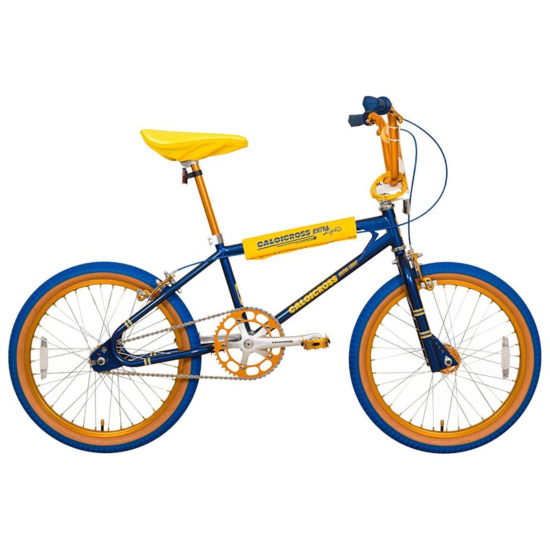 BICICLETA CALOI CROSS EXTRA LIGHT R20 AZUL AMARELO 2023 - Cyclex - Tudo ...