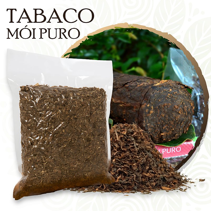 Tabaco Mói puro picado - 100g Medicina Indígena Tabaco orgânico - Loja ...