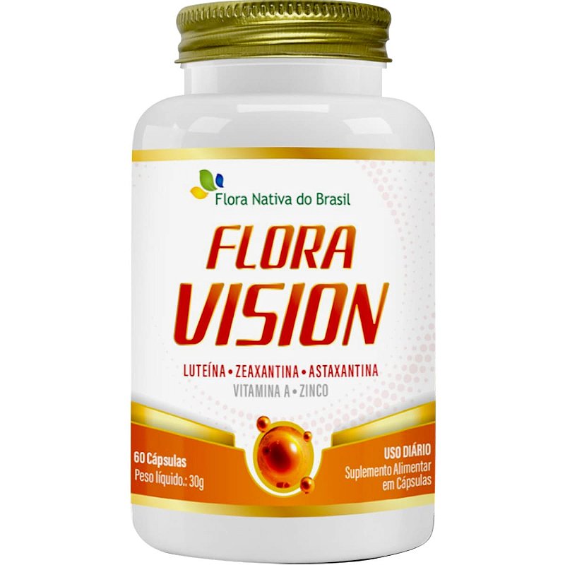 Flora Vision 500mg 60 Cápsulas - Suplemento para Visão | W3LIFE - W3 ...