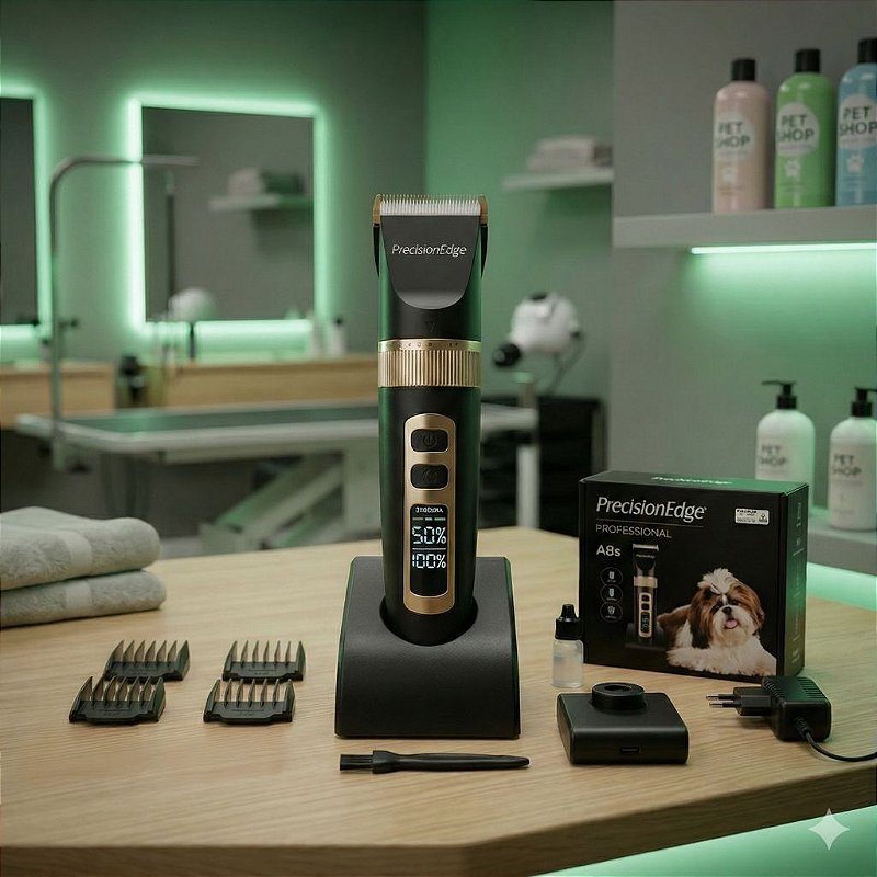 Máquina de Tosa Profissional A8S Precision Edge Sem Fio - Visual Flex ...