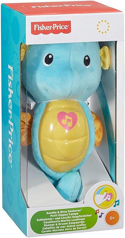 Fisher Price Cavalo Marinho com Luzes Mattel DGH82 - Star Brink Brinquedos