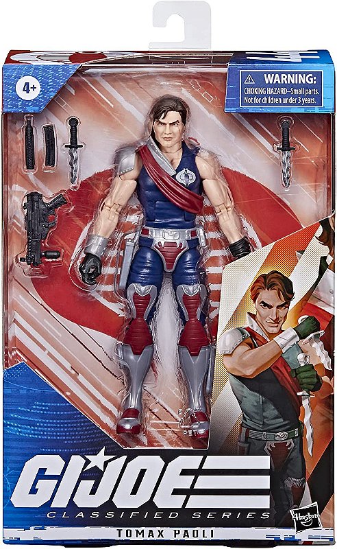Boneco GI Joe Classified Series Tomax Paoli F4022 Hasbro - Star Brink ...