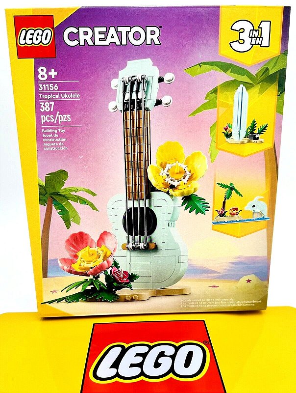 Lego Creator Tropical Ukulele 31156 - Star Brink Brinquedos