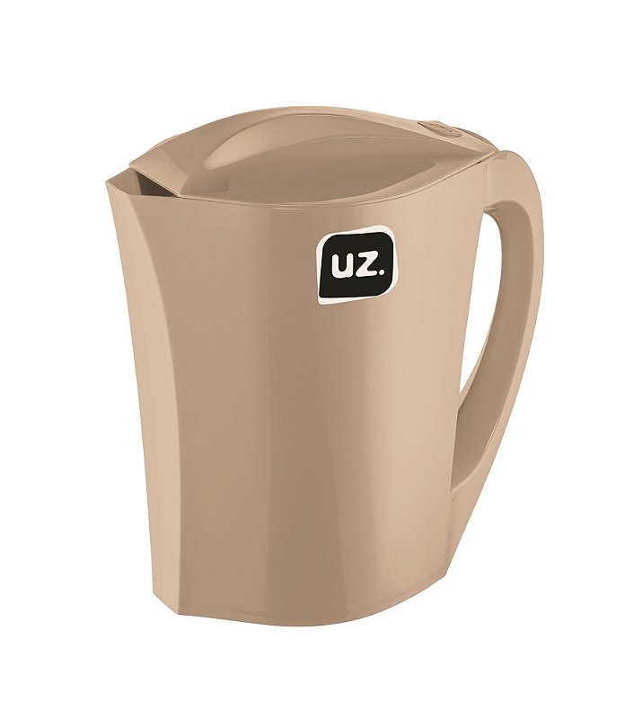 Jarra 1,5 Litros Gold Suco, Água Com Tampa e Alça Capuccino - Tudofer ...