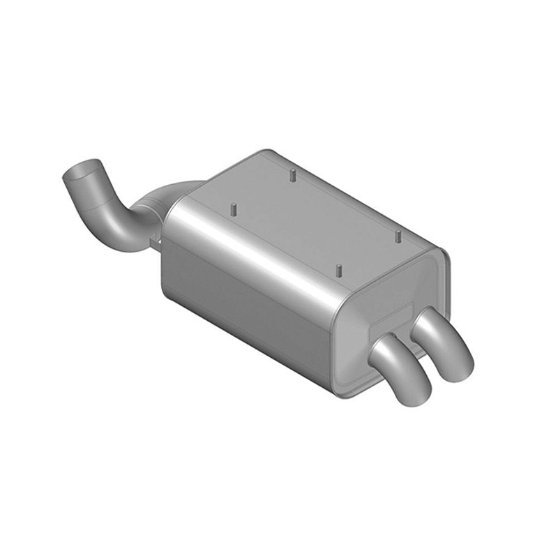 Silencioso Escapamento Mb Ônibus O500r Original 6344900401 - Uouu