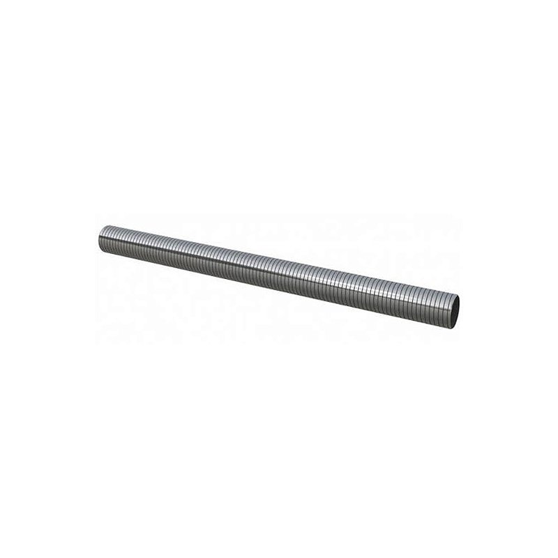 Tubo Flexível 3 Polegadas 1000mm Galvanizado Universal - Uouu