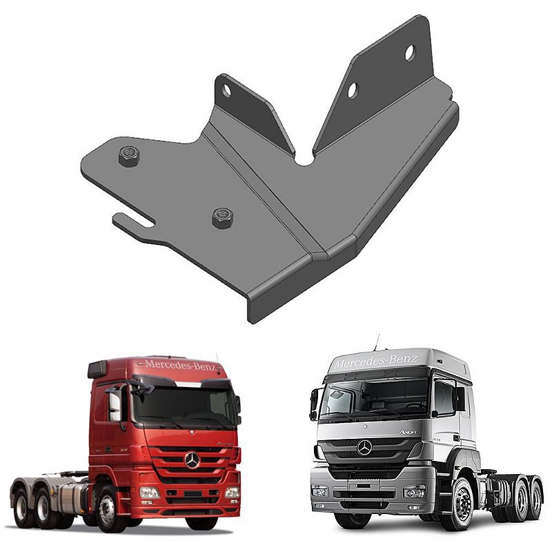 Complemento Estribo Cabine Mb Actros 2651 - 2018 Diante. Ld - Uouu