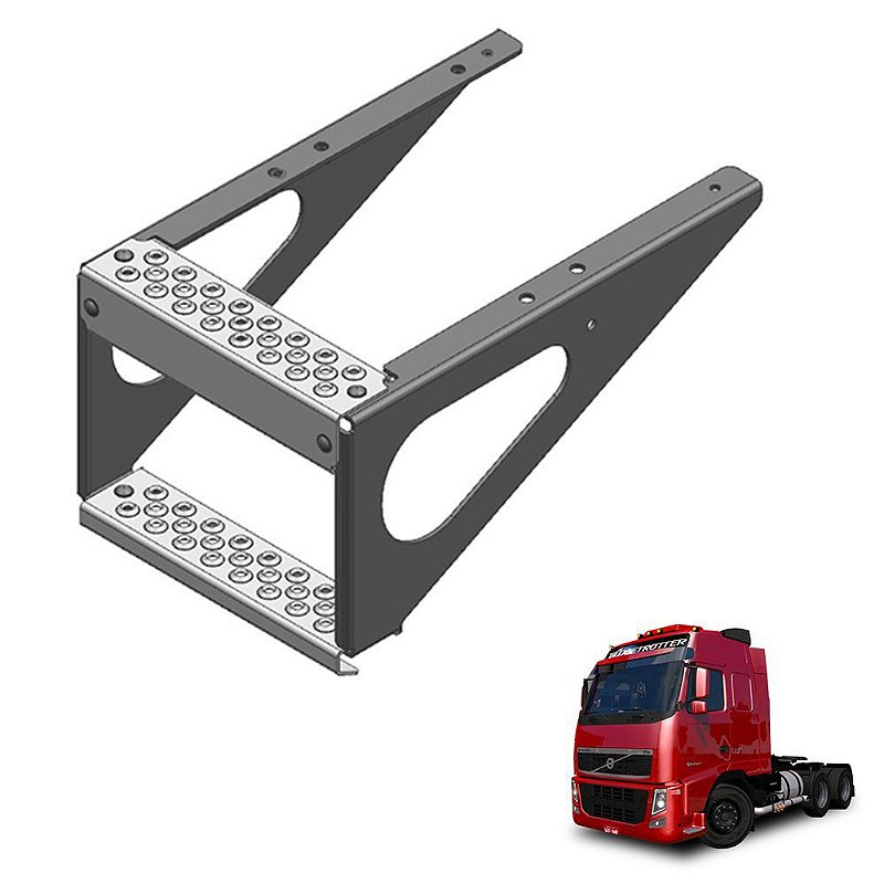 Escada Volvo Fh 2019 2020 2021 2022 Lateral - Uouu
