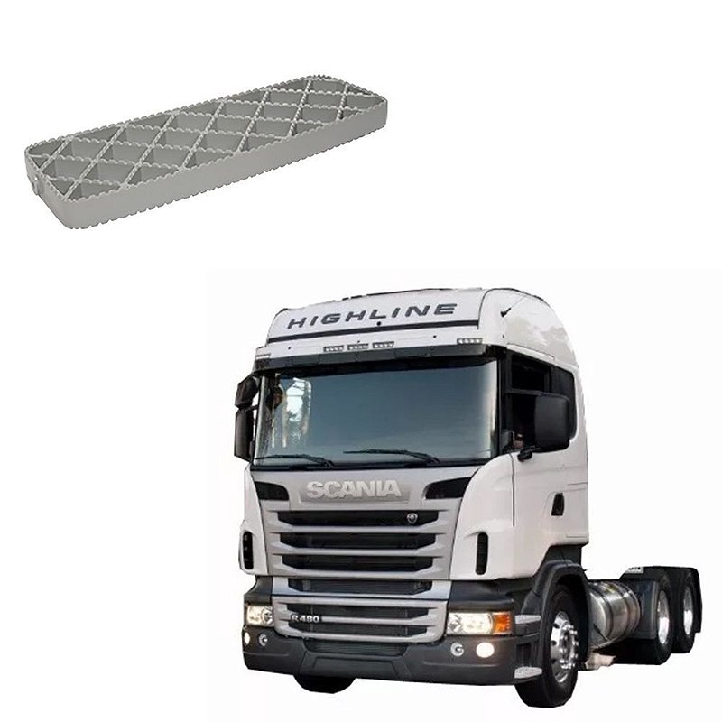 Estribo Meio Scania Serie 5 Highline Lado Esquerdo - Uouu