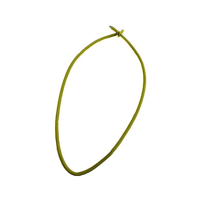 Extensor ou Corda Elastica Sem Gancho 40cm Amarela- 15UN - Uouu