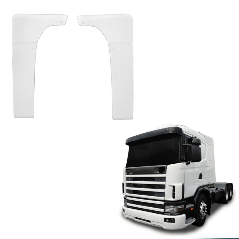 Defletor Lateral Scania S4 Highline Com Suportes - Uouu