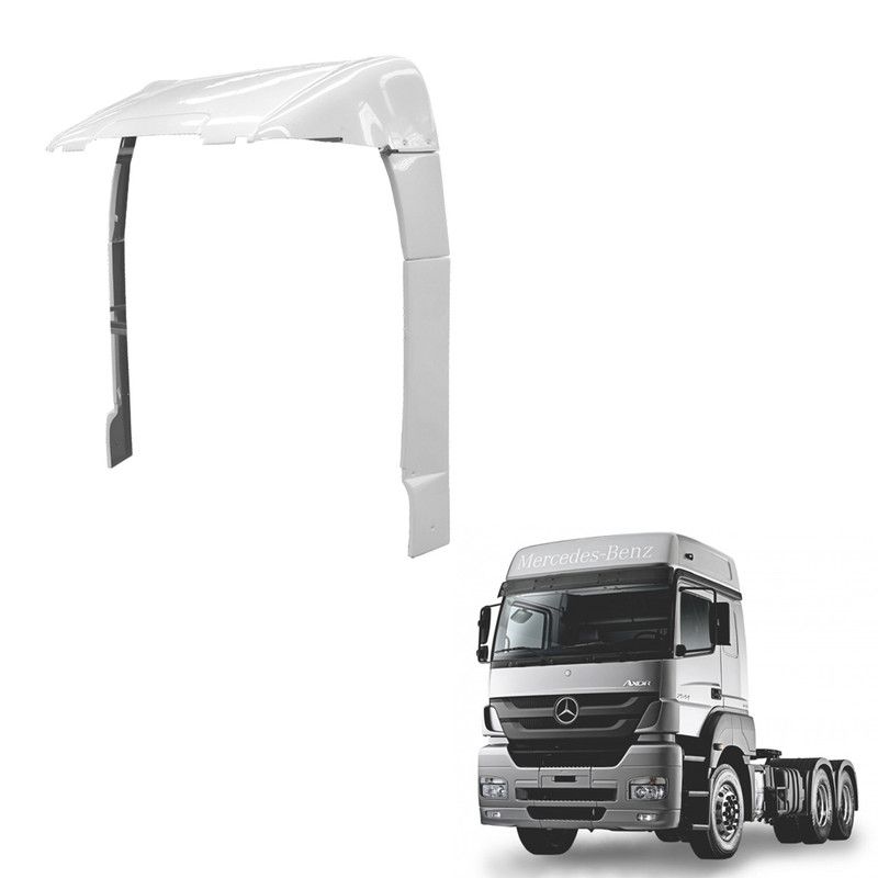 Defletor De Ar Mb Axor Cabine Alta Completo - Uouu