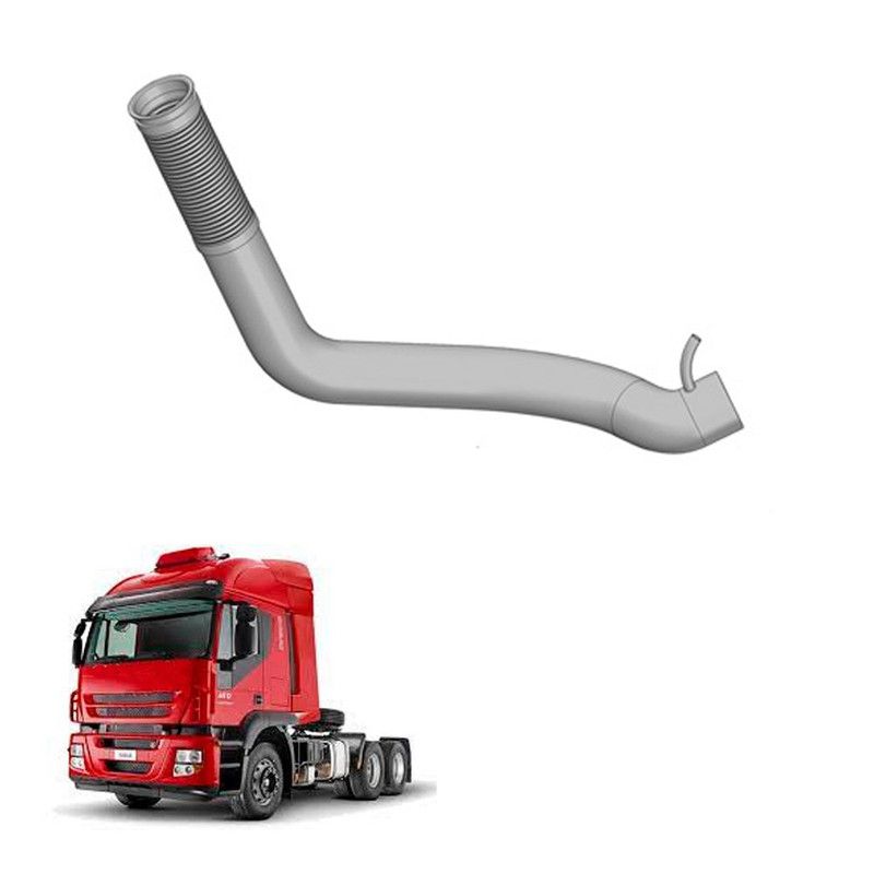 Tubo Motor Iveco Stralis 410 Original 41210818 4.1/2 P Euro3 - Uouu