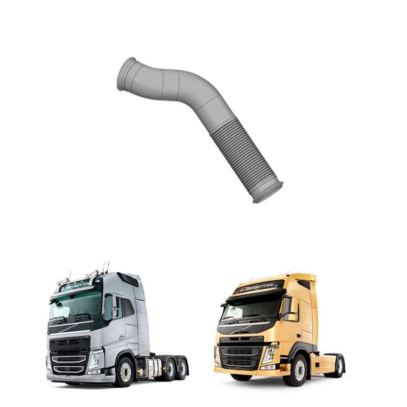Tubo Motor Volvo Fh Original 21718681 5 Polegadas Euro 5 - Uouu