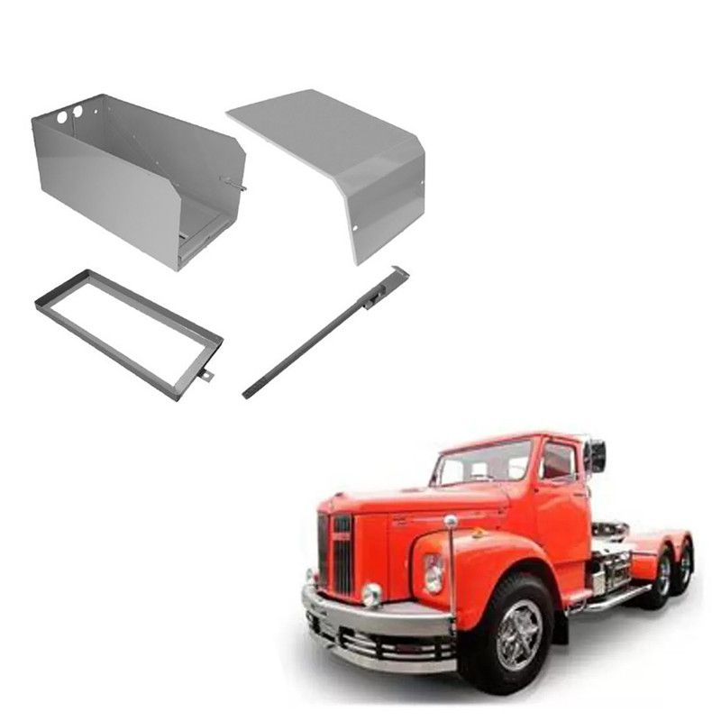 Caixa Bateria Scania 111 Completo - Uouu
