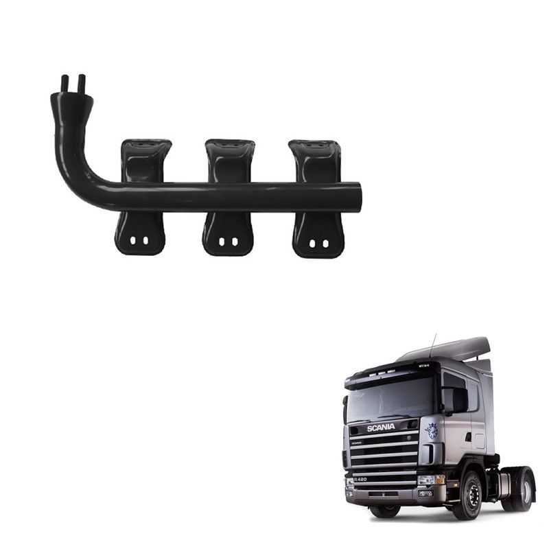 Suporte Paralama Scania Serie 4 Dianteira Lado Esquerdo - Uouu