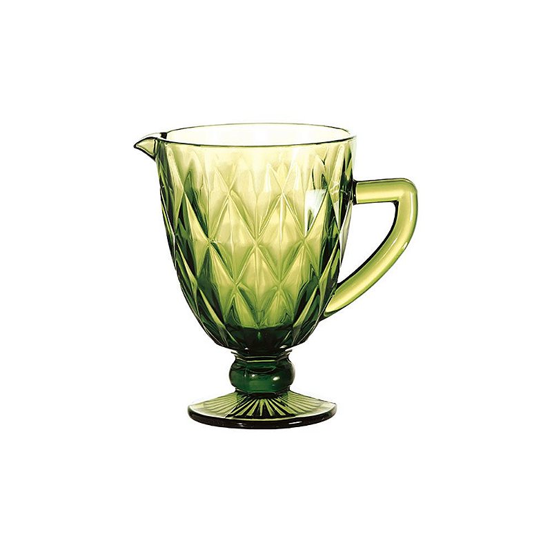 JARRA DE VIDRO VERDE 15CM X 20CM 1L - e-utilities