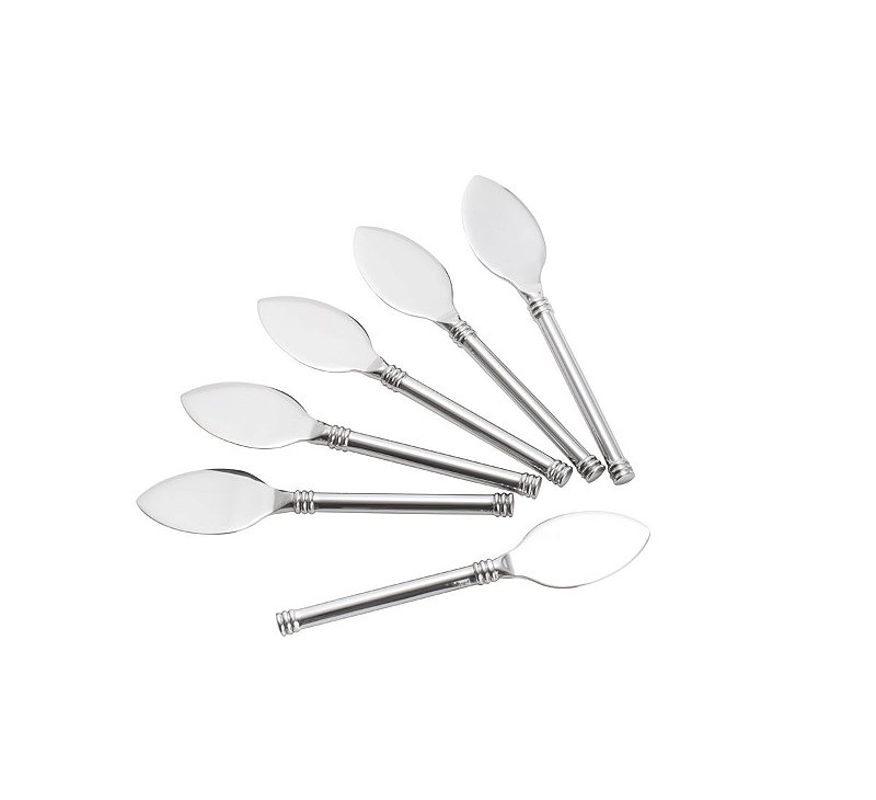 CJ 6PC ESPÁTULA P/PATÊ DE AÇO INOX ATENAS - e-utilities.com